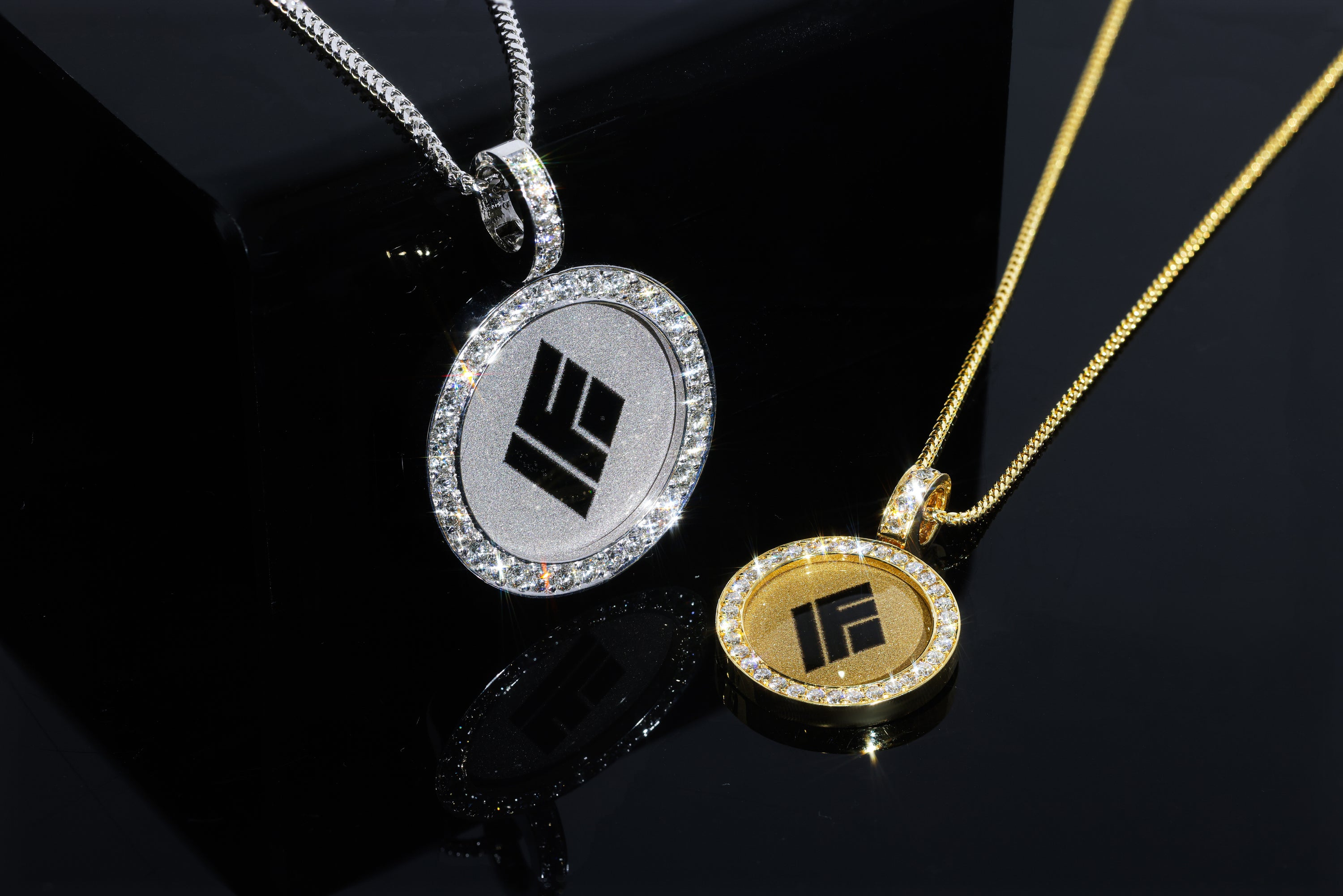 Luxury Picture Pendants - Custom Gold Necklace with Pictures