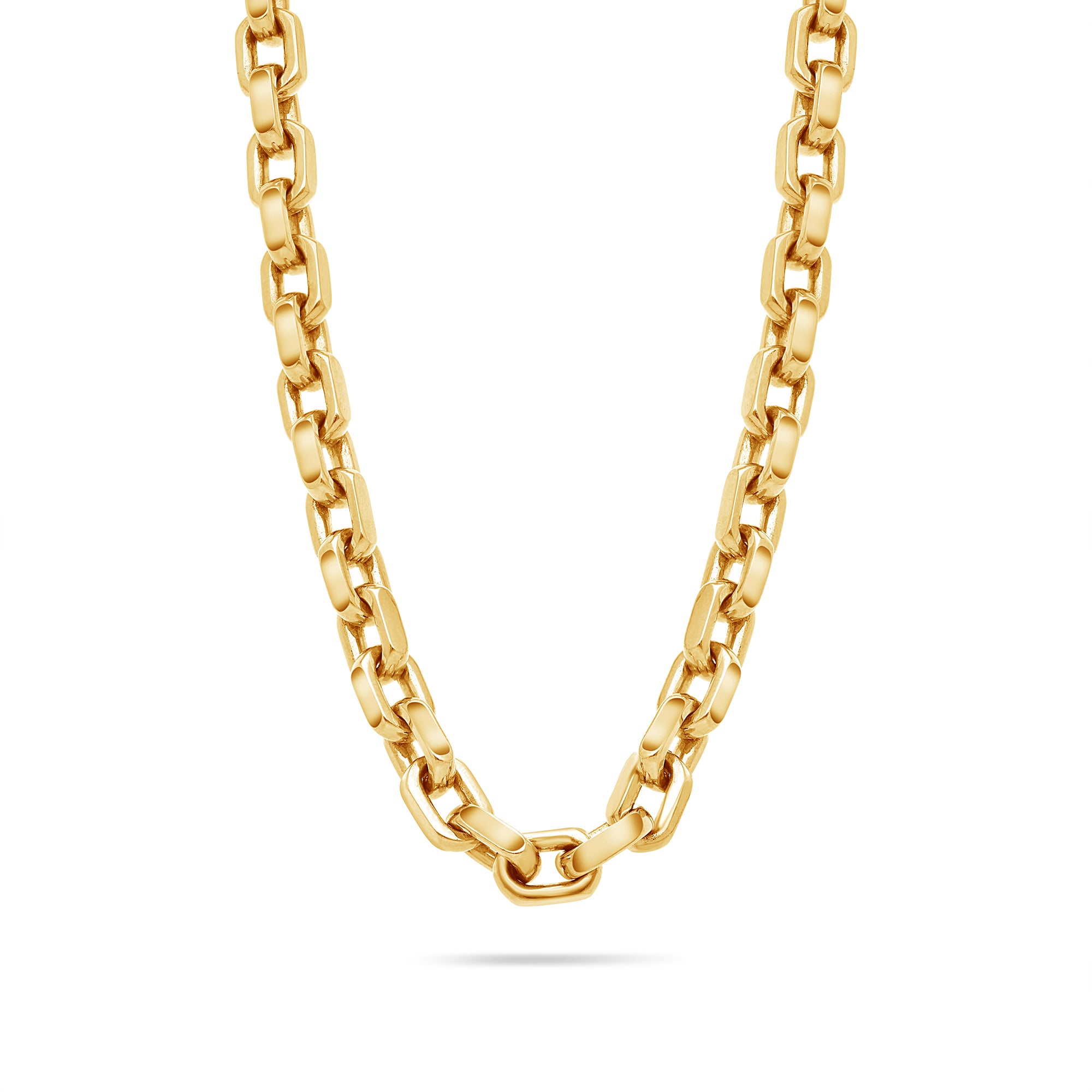 Gold Odin Link Chain (8mm) - IF & Co.