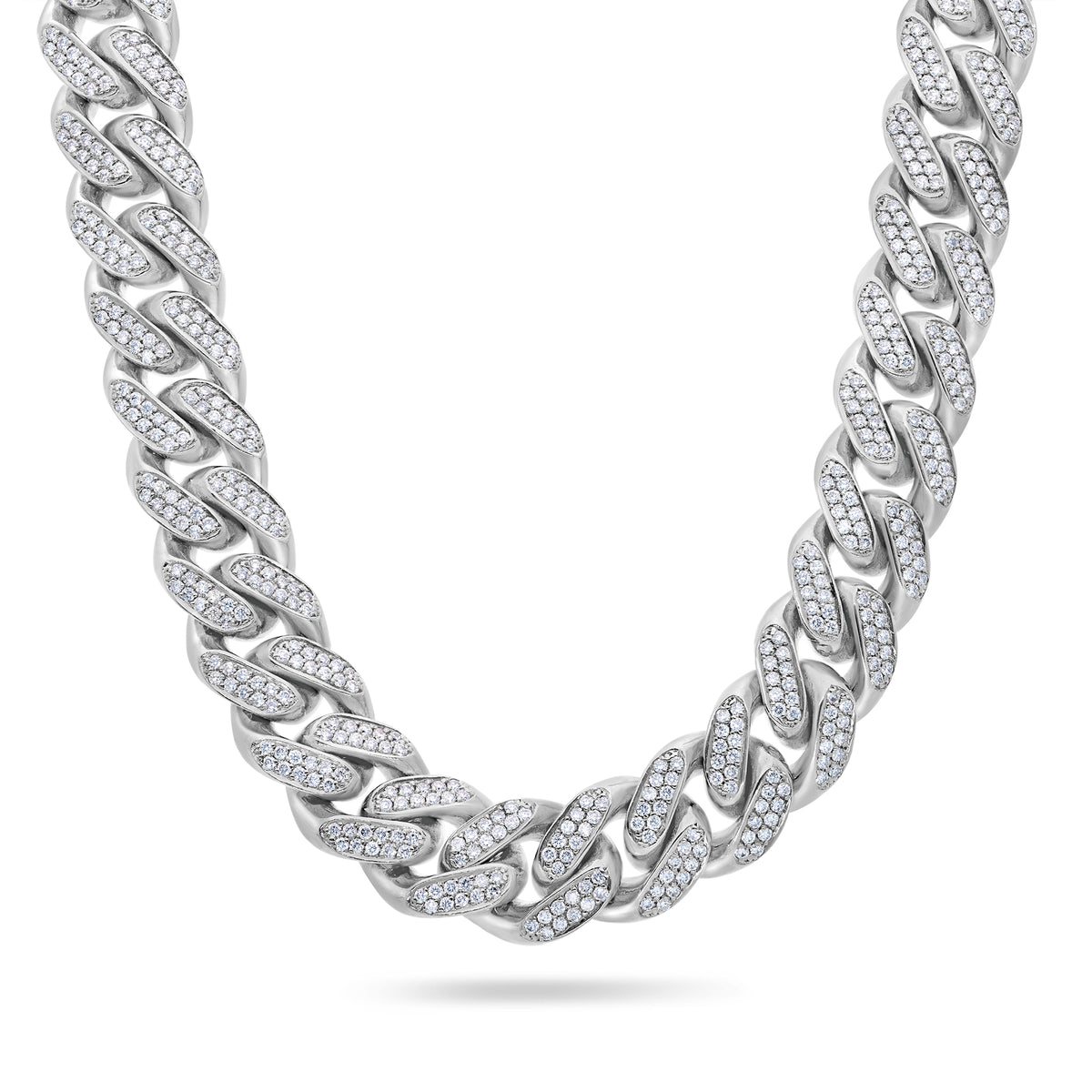 Diamond Cuban Link Chain (11mm) - IF & Co.