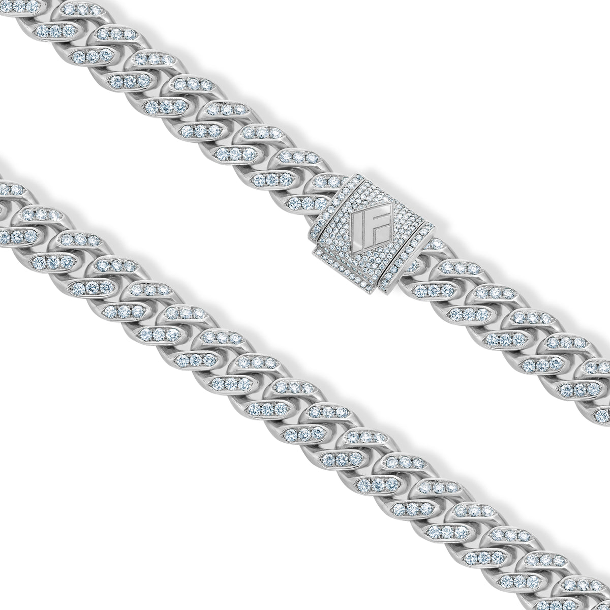 Diamond Cuban Link Chain (11mm, Oversized) - IF & Co.