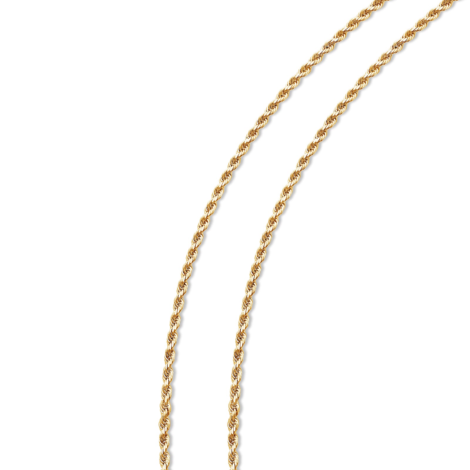 Gold Rope Chain (2mm) - IF & Co.