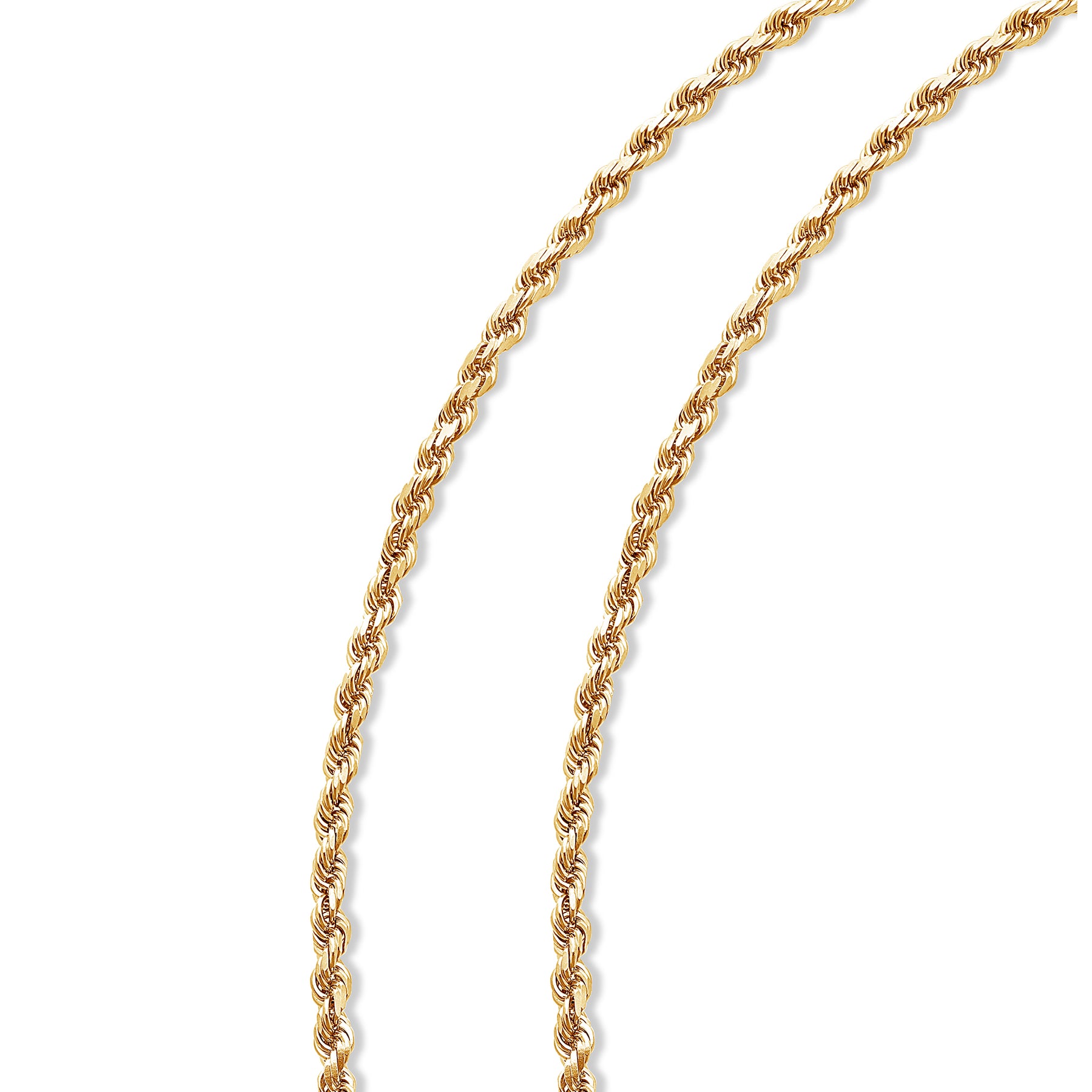 Gold Rope Chain (4mm) - IF & Co.