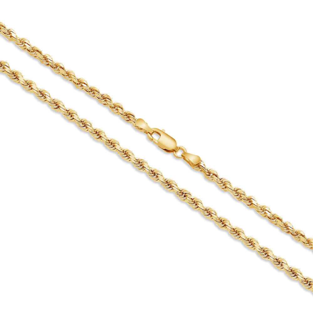 Gold Rope Chain (4mm) - IF & Co.