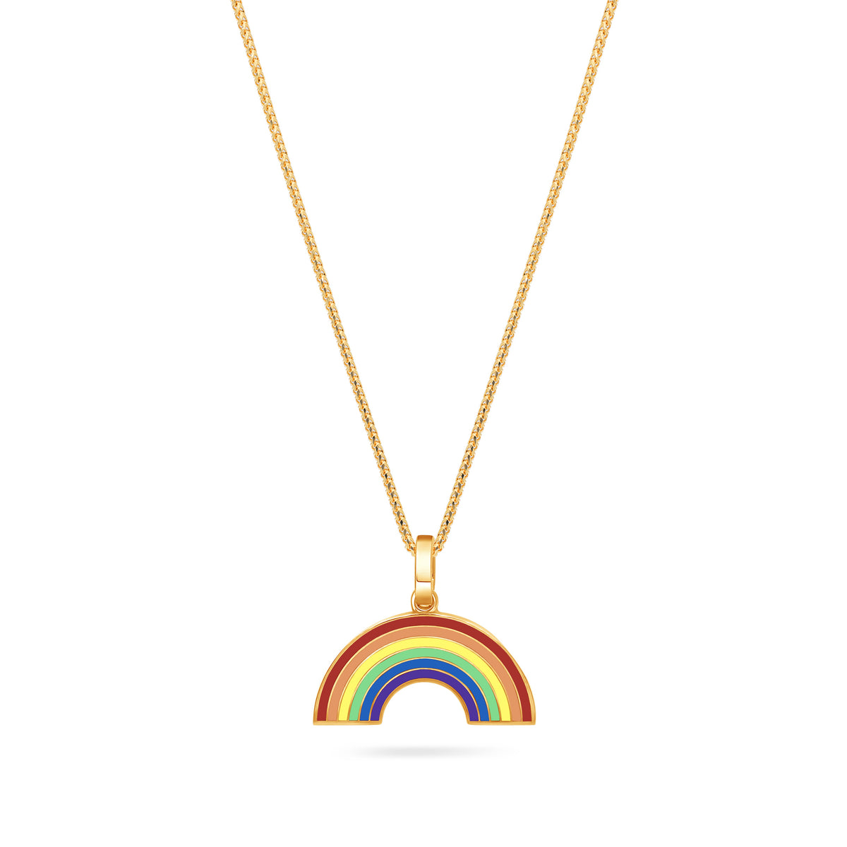 Micro Rainbow Piece - Mini Rainbow Necklace - IF & Co.