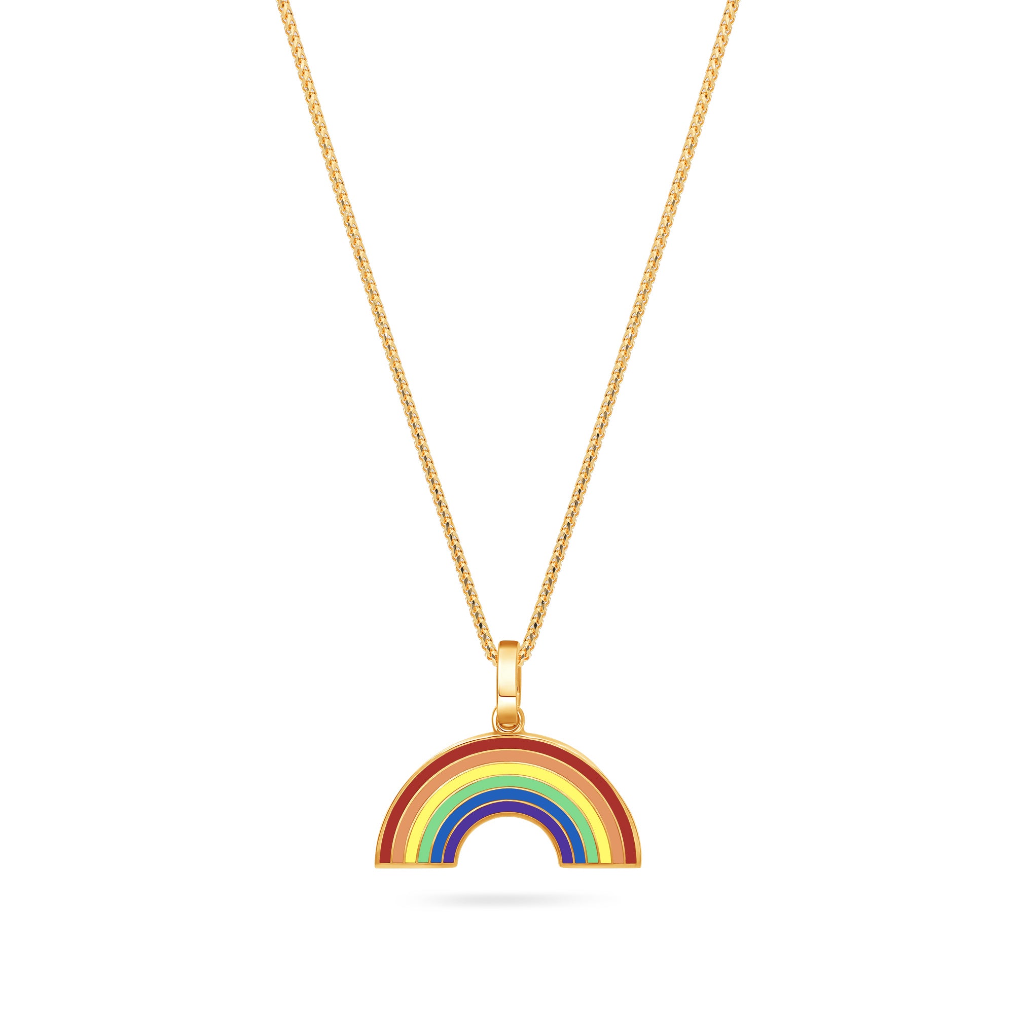 Micro Rainbow Piece - Mini Rainbow Necklace - IF & Co.