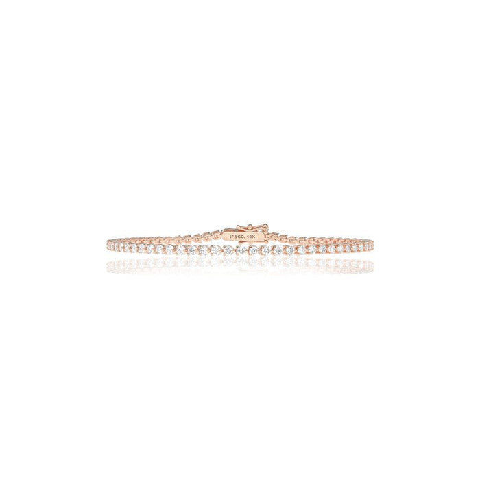 Enzo Diamond Bracelet (3-point)- Tennis Bracelet - IF & Co.