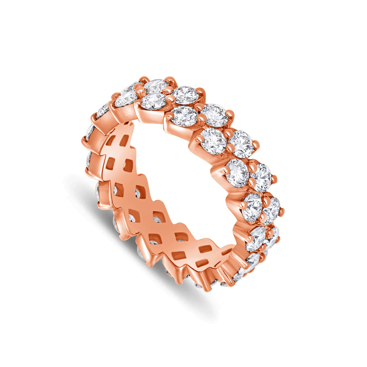 Enzo Ring - Luxury Diamond Eternity Ring - IF & Co.
