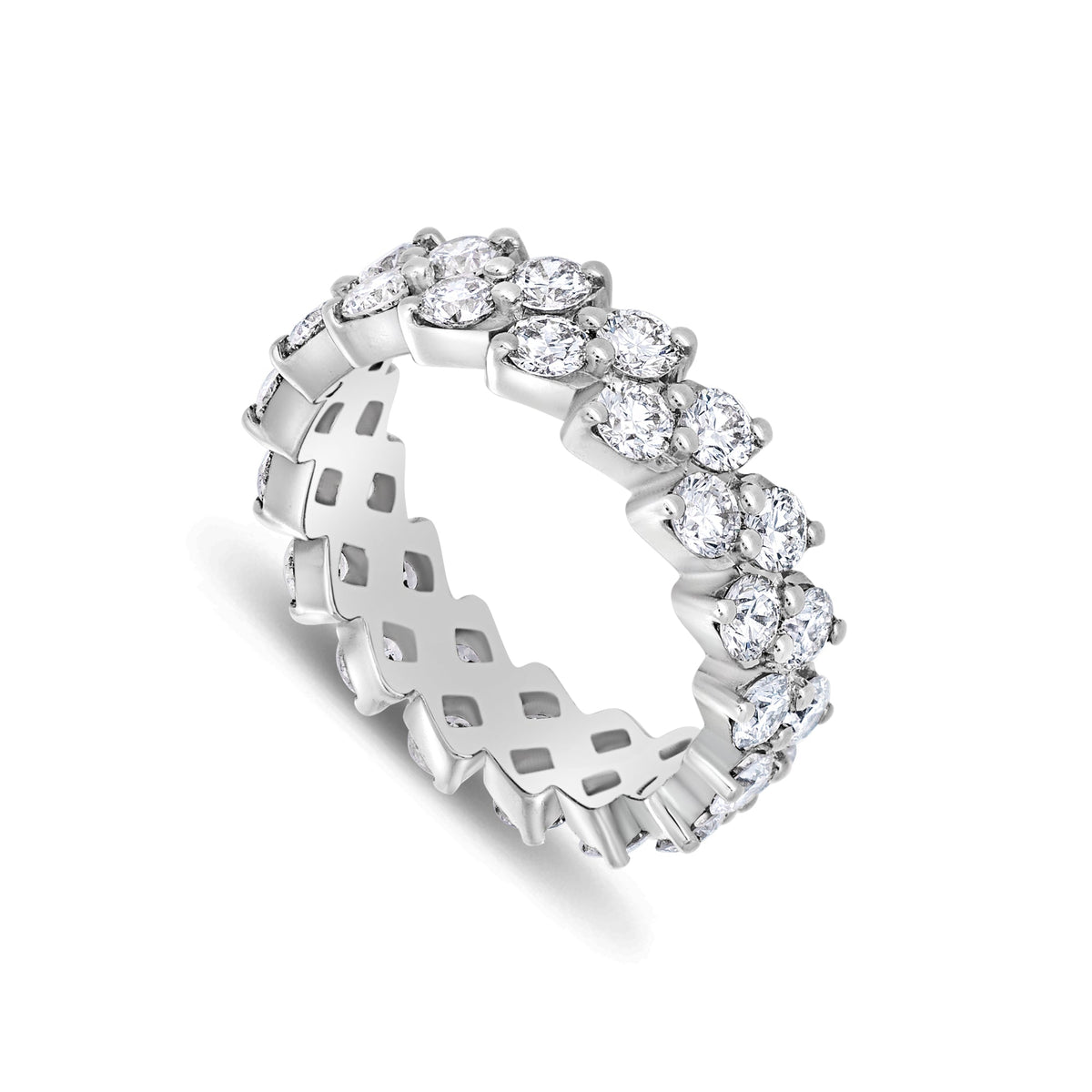 Enzo Ring - Luxury Diamond Eternity Ring - IF & Co.