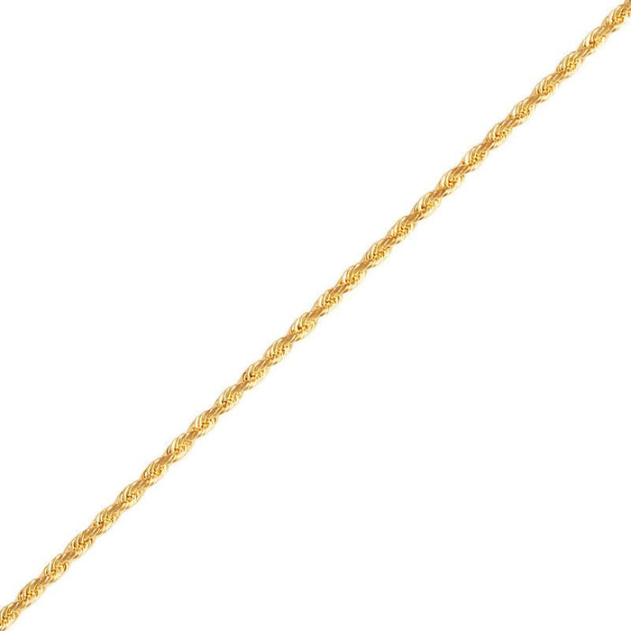 Gold Rope Chain (2mm) - IF & Co.