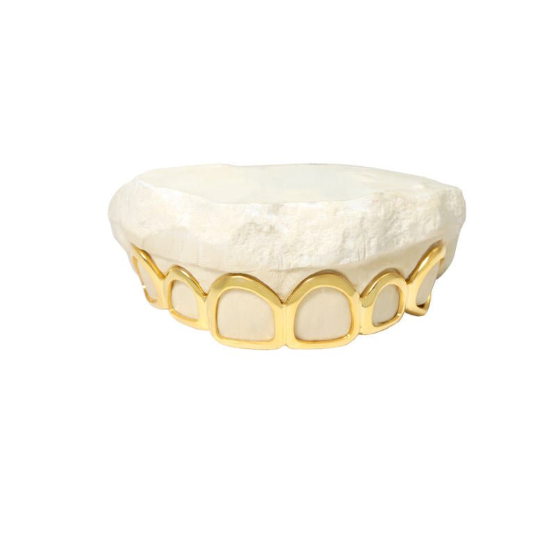 Open Face Gold Grill